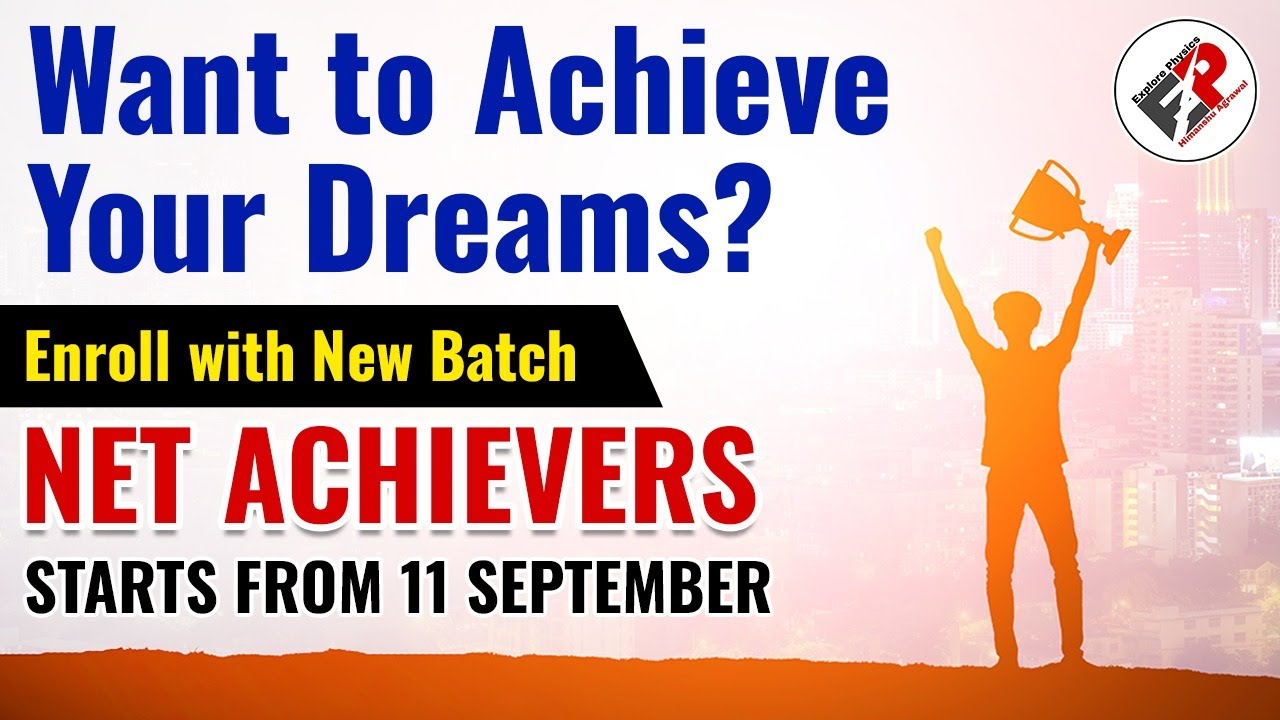 CSIR- NET JUNE 2024 | GATE 2024 | Course Strategy |NET ACHIEVERS | NEW ...