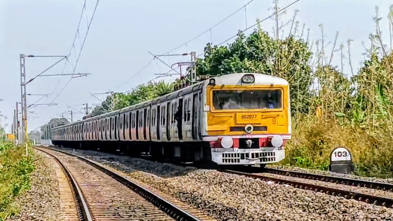 31746 Gede - Ranaghat Local | Indian Local Train | Emu Train | Indian ...