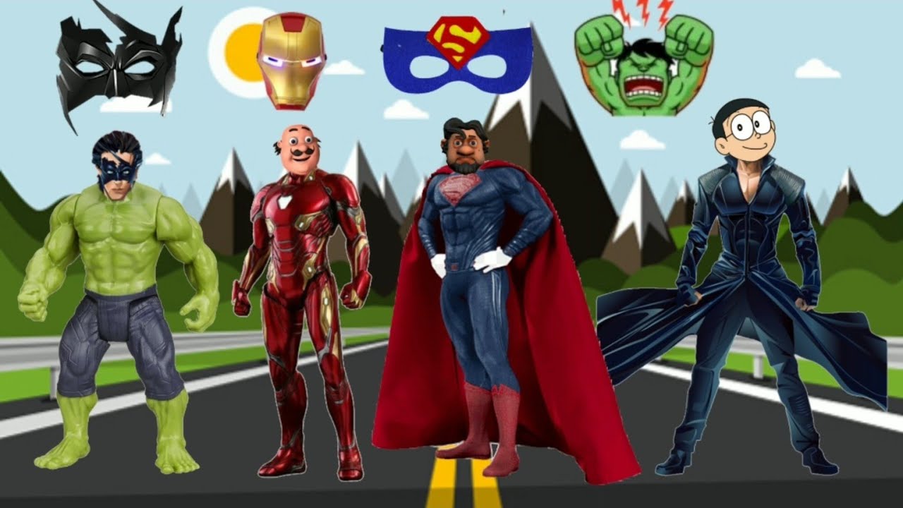 MARVEL SUPERHERO AVENGERS | SPIDERMAN Vs IRON MAN | CAPTAIN AMERICA Vs ...