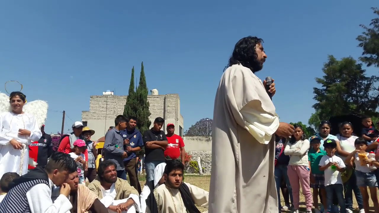 Lavatorio De Pies De Maria De Magdala Judea Tepexpan 2018 Domingo de ...
