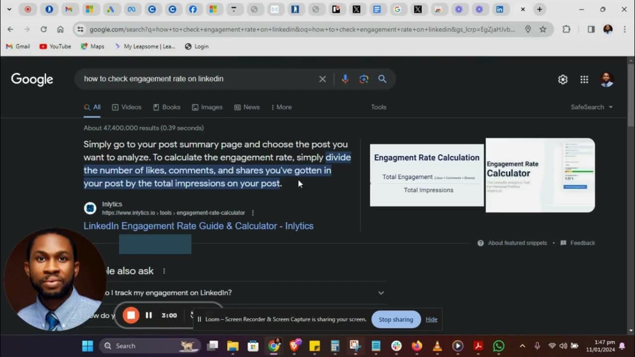 How To Calculate Engagement Rate on LinkedIn & Twitter - YouTube