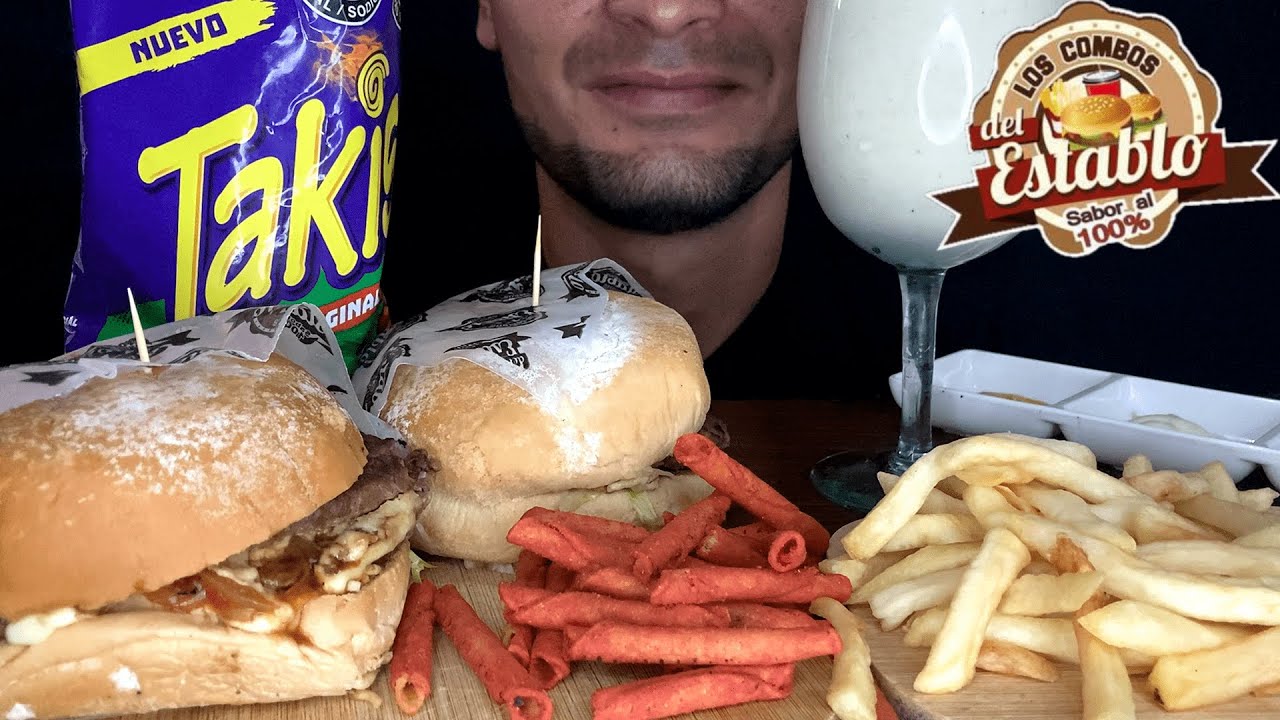 ASMR, COMBOS DEL ESTABLO, PROTEINA Y TAKIS.. MUKBANG COLOMBIA.. - YouTube