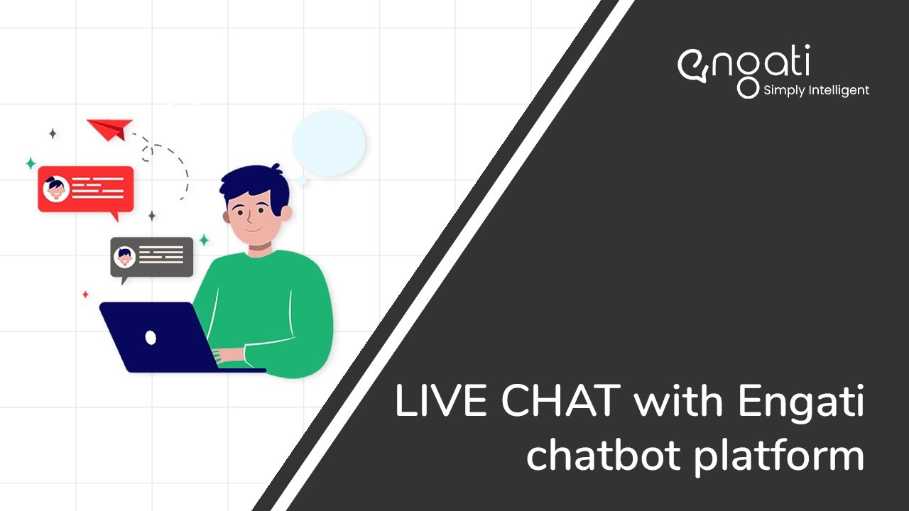 LIVE CHAT with Engati chatbot platform - YouTube