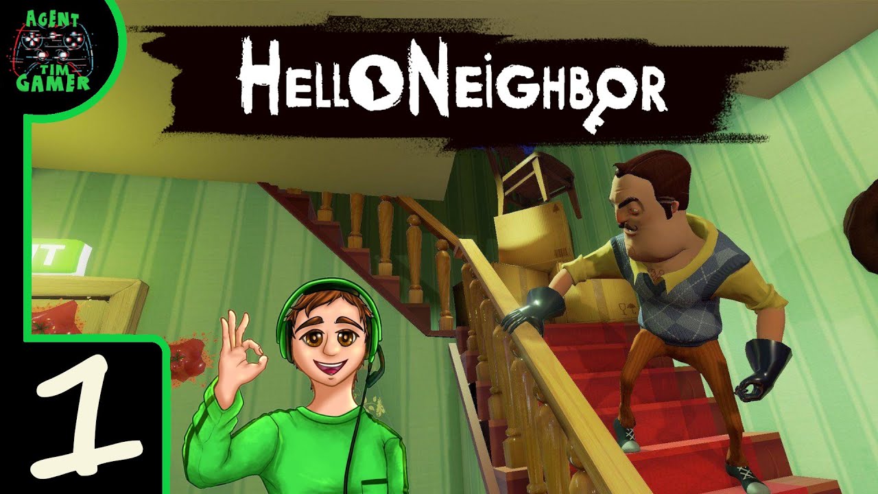 My Neighbor is Suspicious | Hello Neighbor | Horror Lets Play Part 1 ...