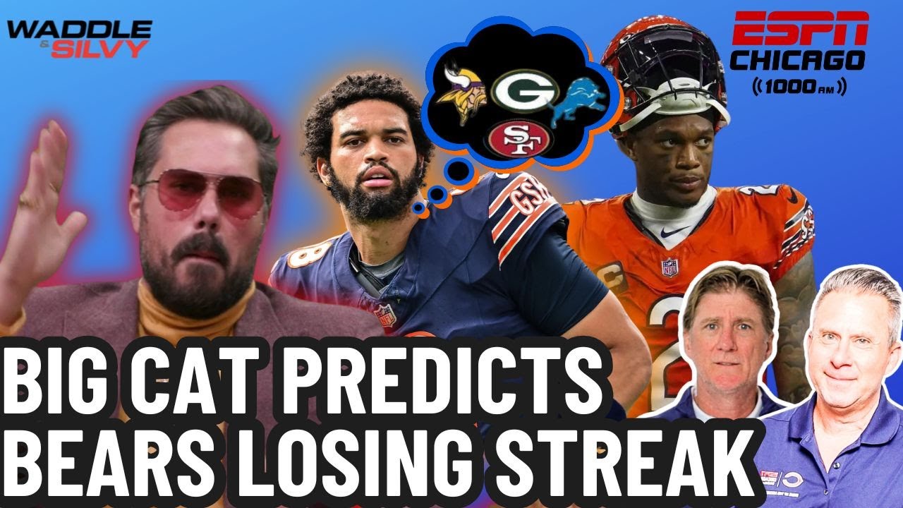 Big Cat Has the Chicago Bears Going On a 5 GAME LOSING Streak! - YouTube