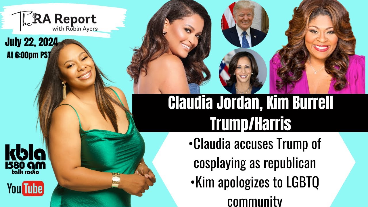 Claudia Jordan Says Trump Is Cosplaying, Kim Burrell Apologizes To ...