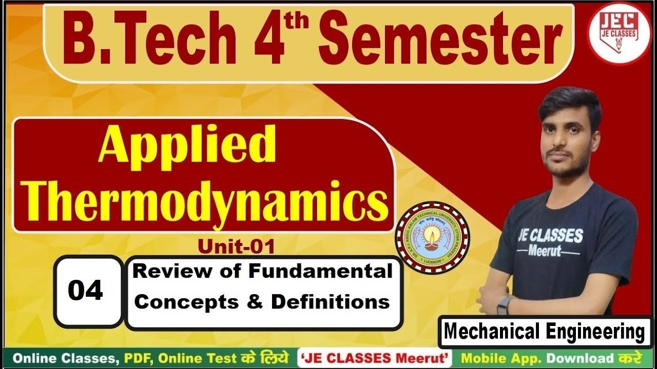 04 Applied Thermodynamics B Tech 4th Sem Mechanical Engineering Ch 01 04-applied-thermodynamics-b-tech-4th-sem-mechanical-engineering-ch-01