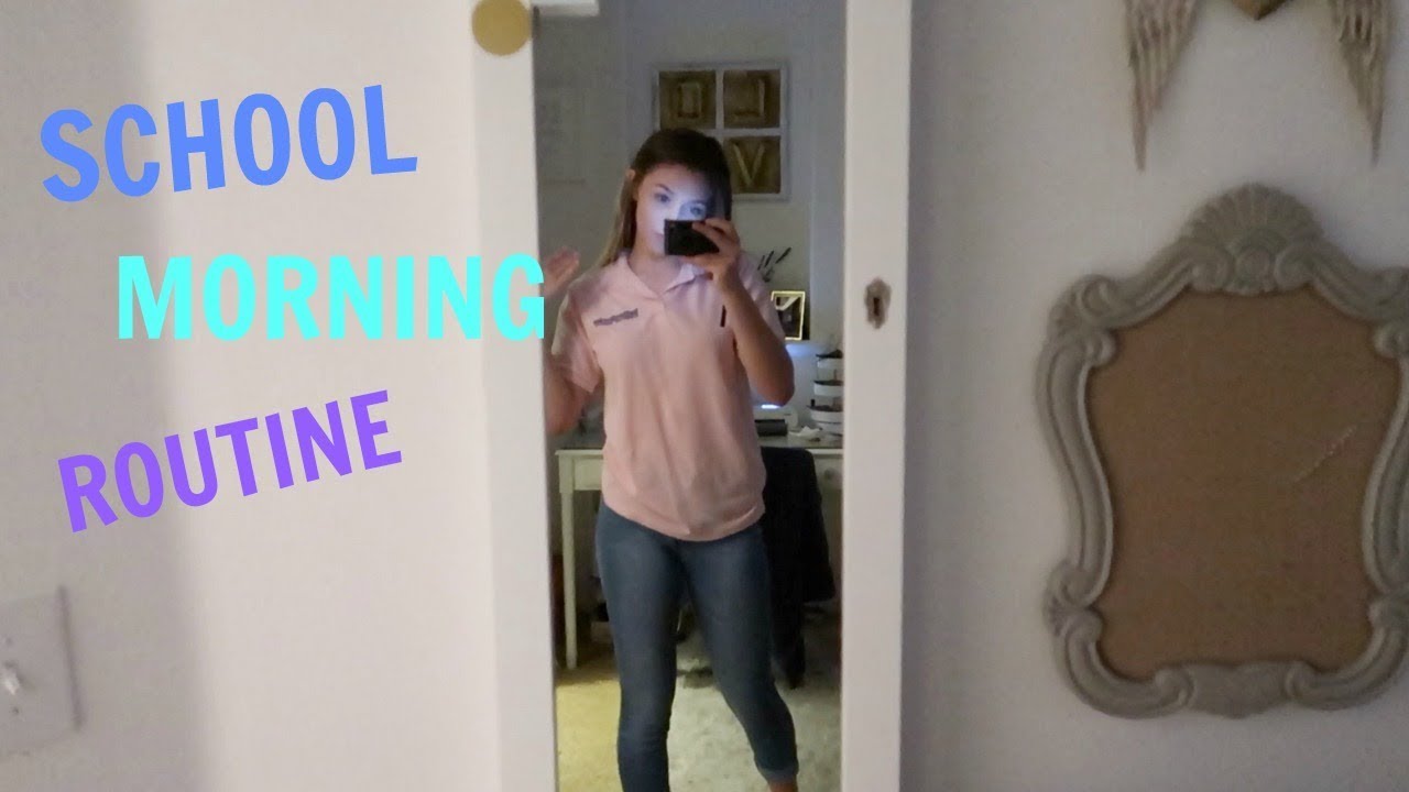 MY SCHOOL MORNING ROUTINE 2018! - YouTube