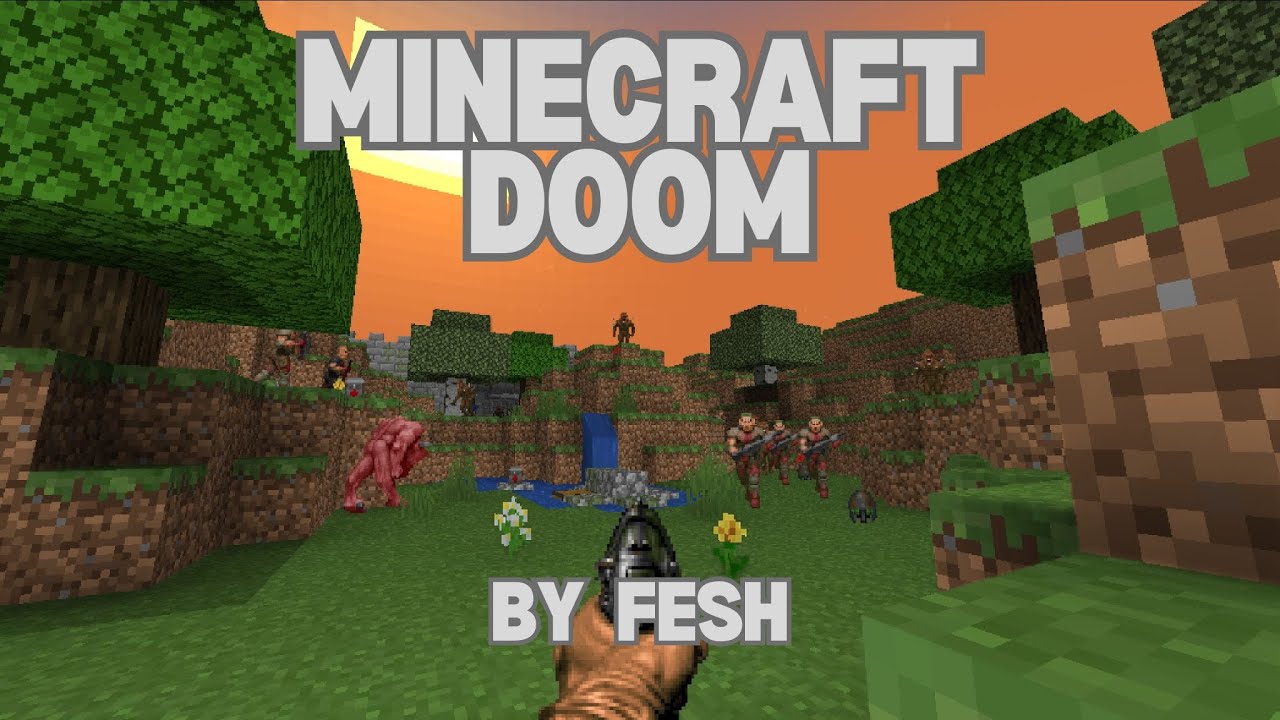 Minecraft Doom by Fesh - Ep 2 (Doom 2 Commentary) - YouTube
