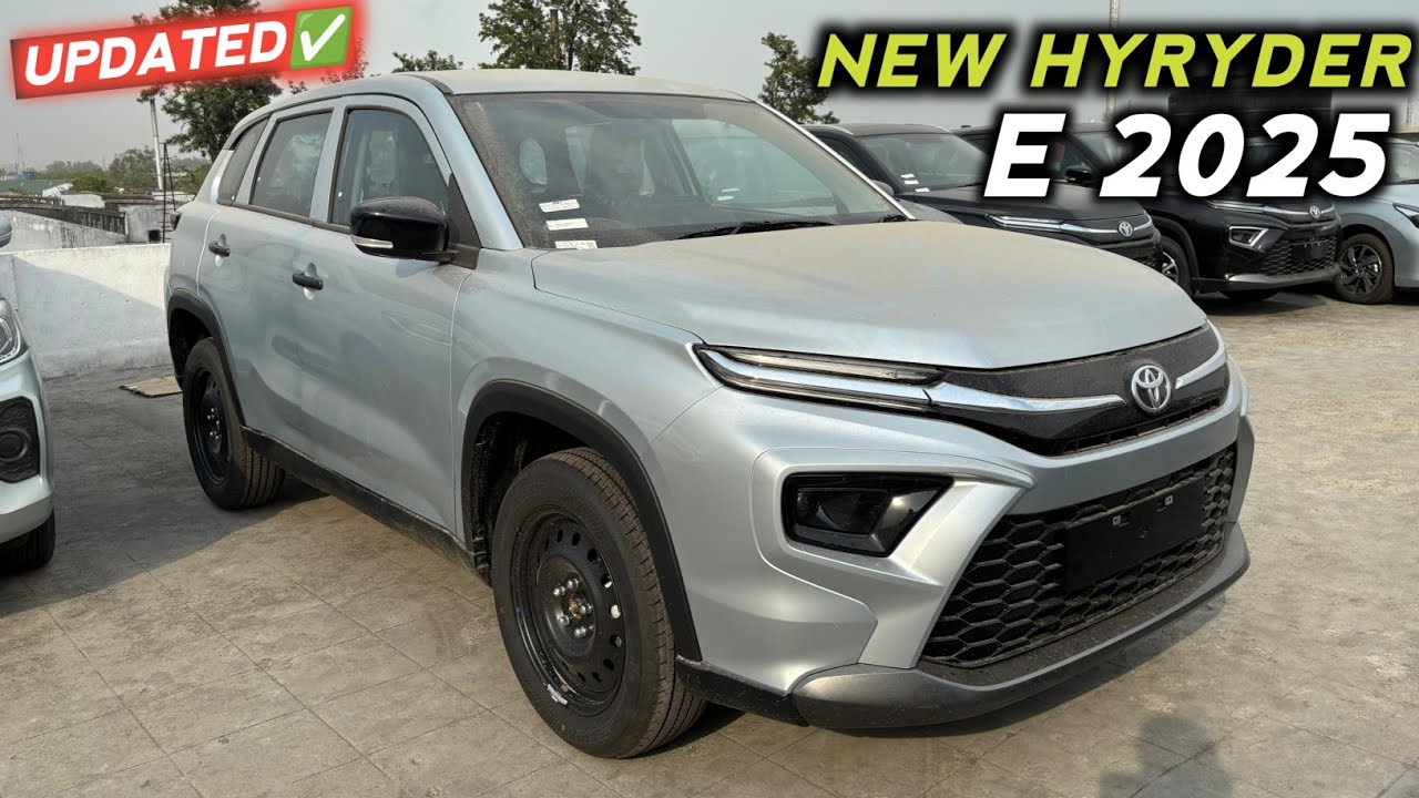 New UPDATED Toyota Hyryder E Base Model 2025 - YouTube