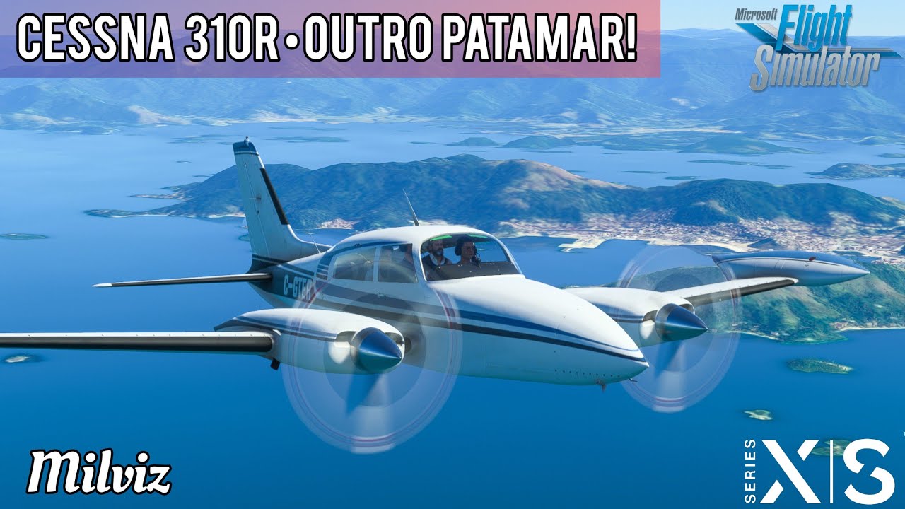 MSFS2020 Cessna 310R • Qualidade ao extremo! (XBOX Series S) - YouTube