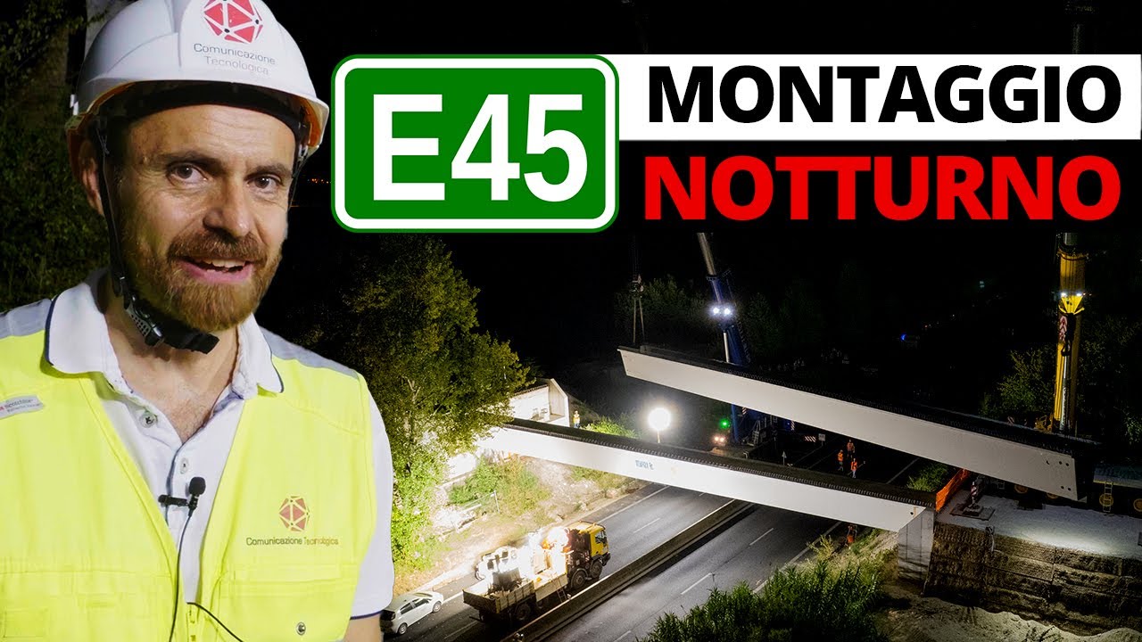 Varo notturno sulla strada più incasinata d'Italia - E45 - YouTube