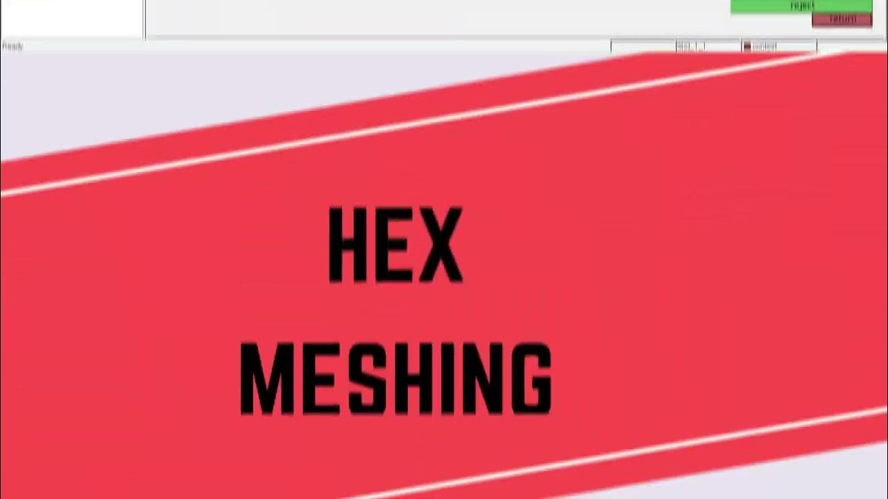 Sushil: Altair Mesh Mastery contest - Hex mesh, Tet mesh, 2D mesh - YouTube