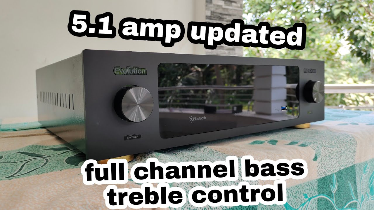 5.1 amplifier updated version - YouTube