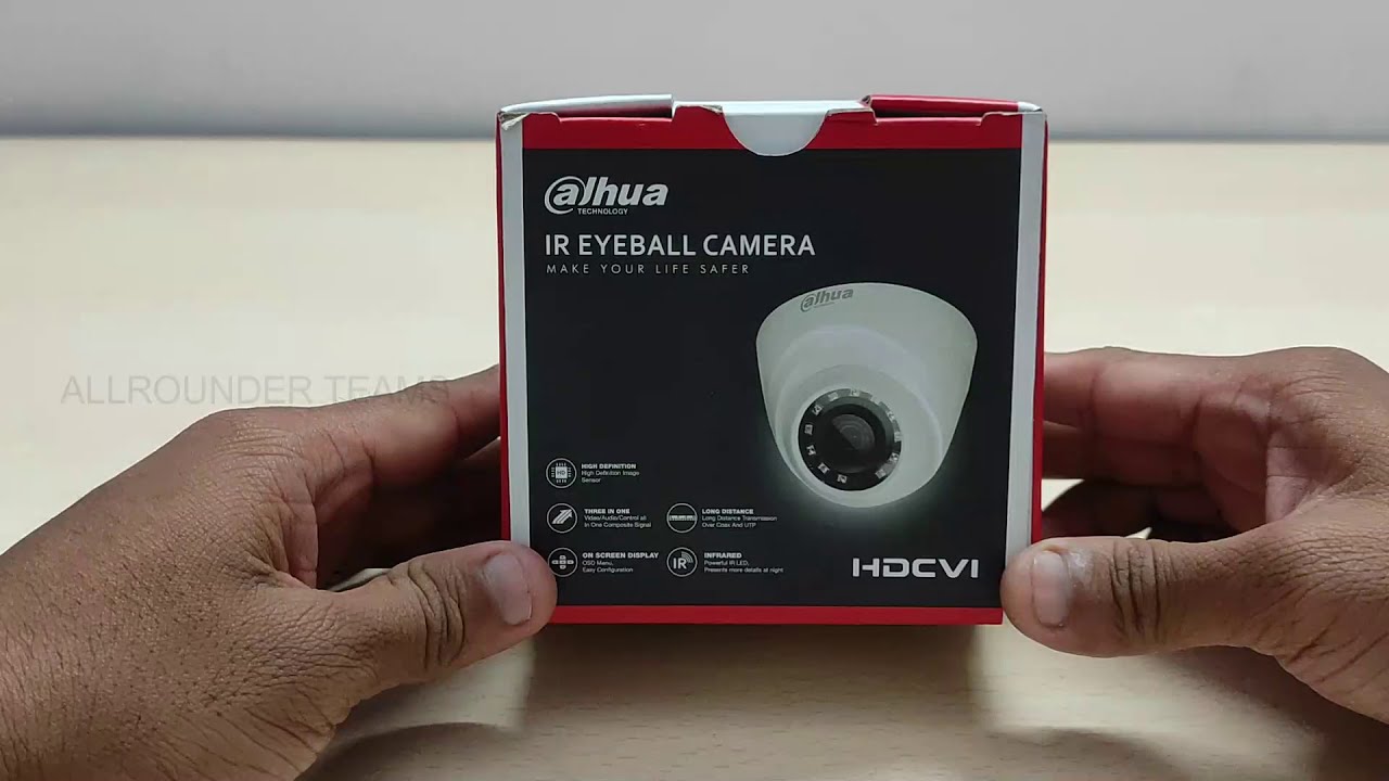 DAHUA DOOM 2 MP HD Dome Camera IR - YouTube