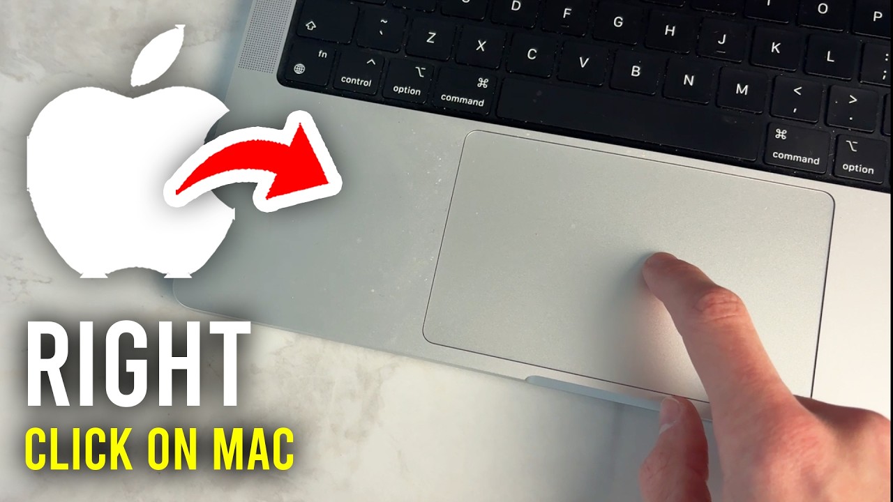 How To Right Click On A Mac - Full Guide - YouTube