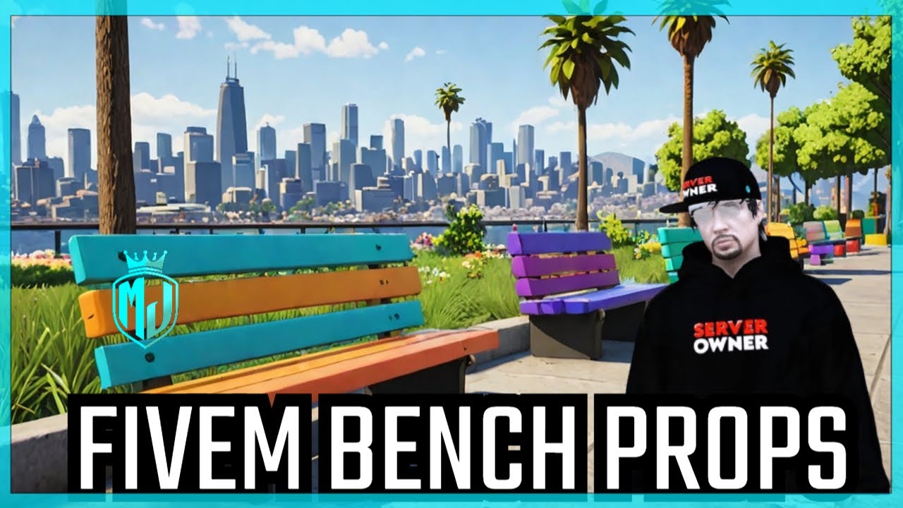 NEW BENCH PROPS PACK *FREE* | FiveM Roleplay Scripts | FiveM Tutorial ...