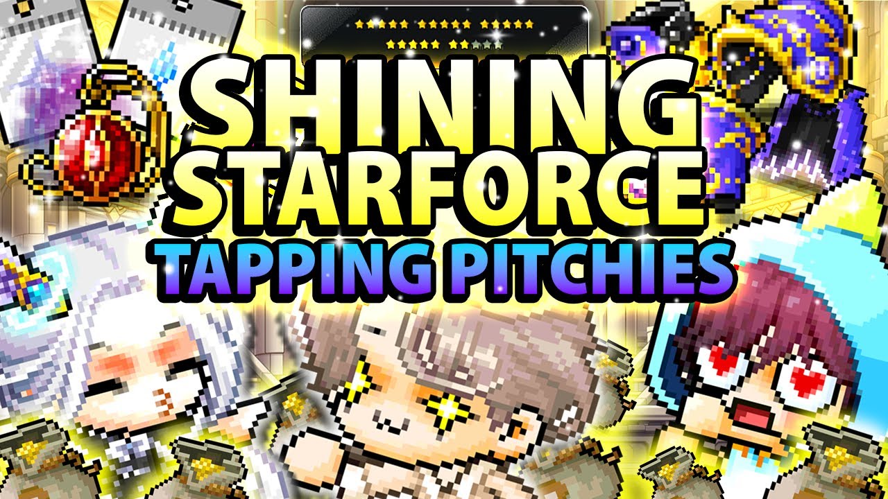 🌟SHINING STAR FORCE💎TAPPING PITCHIES💪BUILDING MULES PT.2 | Maplestory ...