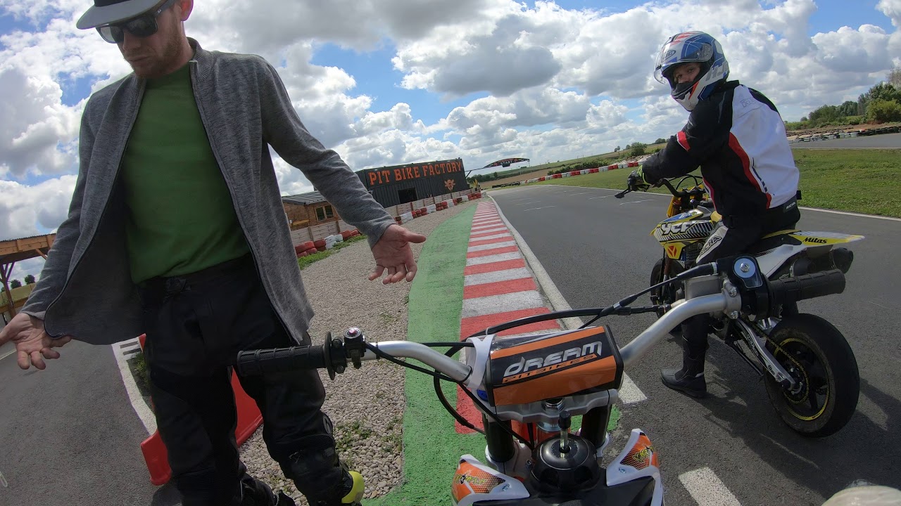 Dream pit bike factory 7/7/20 - YouTube