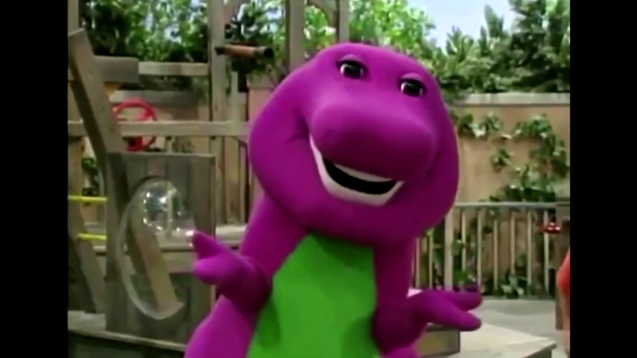 Barney Clapping game (Newer footage with classic Audio) - YouTube