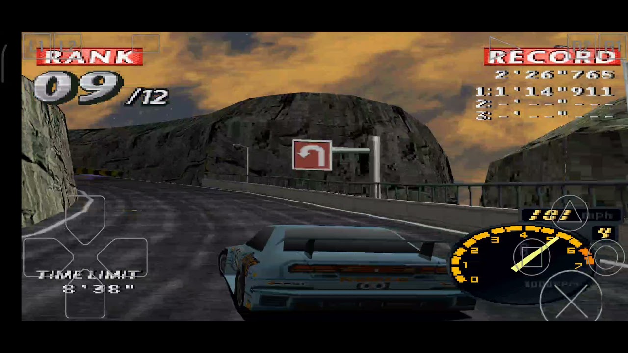 Rage racer ps1 - YouTube