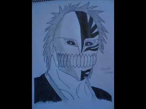 Drawing Vizard Ichigo - Bleach - YouTube