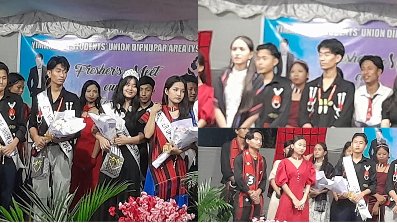 1st FRESHER'S MEET-2024 (YIMKHIUNG STUDENTS' UNION DIPHUPAR AREA) - YouTube