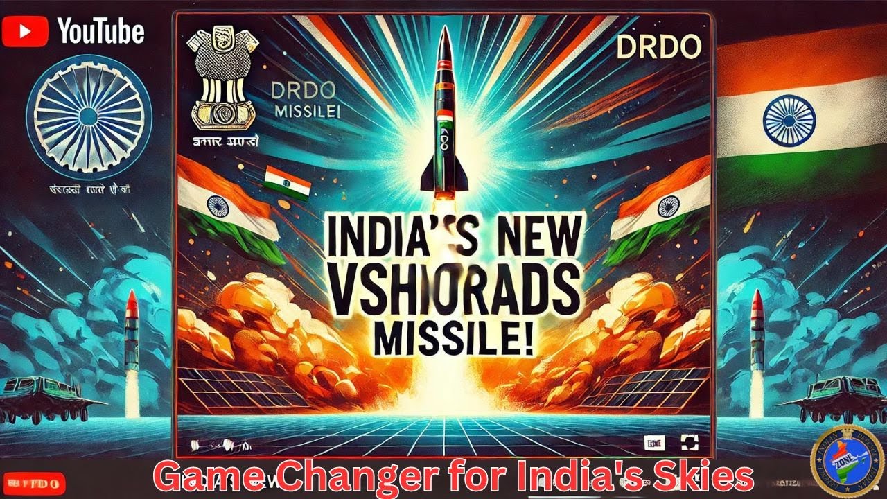 India's New VSHORADS Missile ll Game Changer for India's Skies # ...