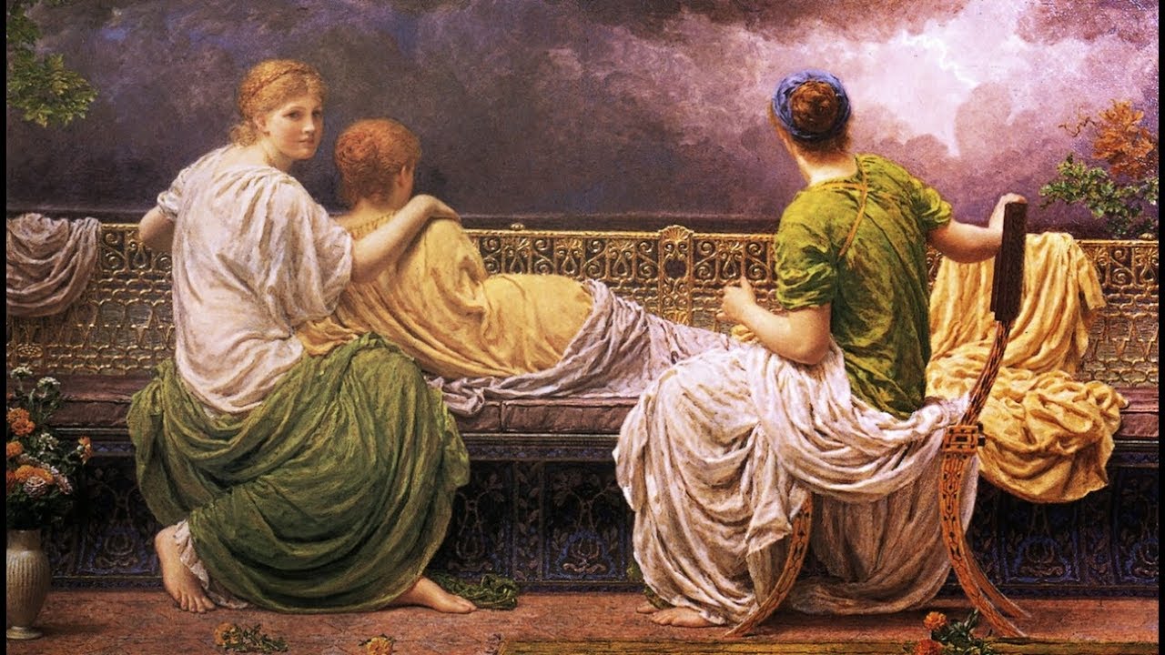 🎨Albert Joseph Moore paintings HD - YouTube