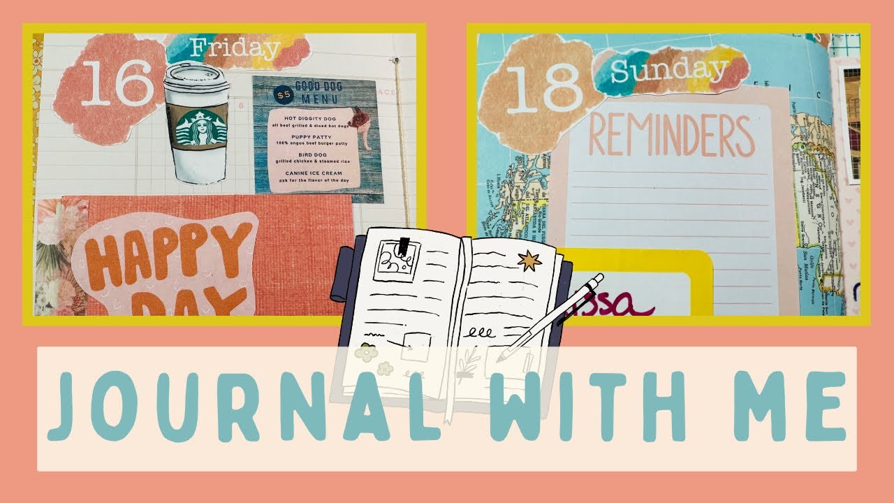 Creative daily journal | Roadtrip! Seeing family - YouTube