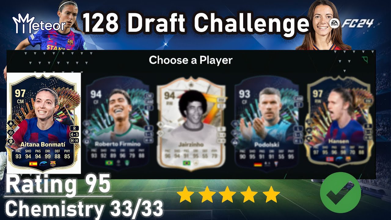 HOW CLOSE CAN WE GET TO THE 128 DRAFT?!? - EAFC 128 Draft Challenge ...