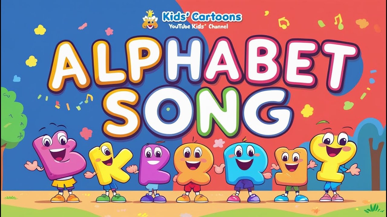 🎵 The Alphabet Song | ABC Song | Nursery Rhymes | Kids' Cartoons - YouTube