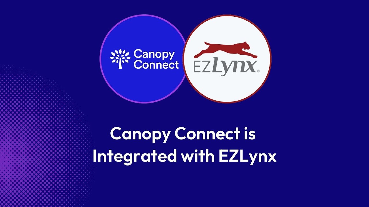 EZLynx Integration with Canopy Connect - YouTube