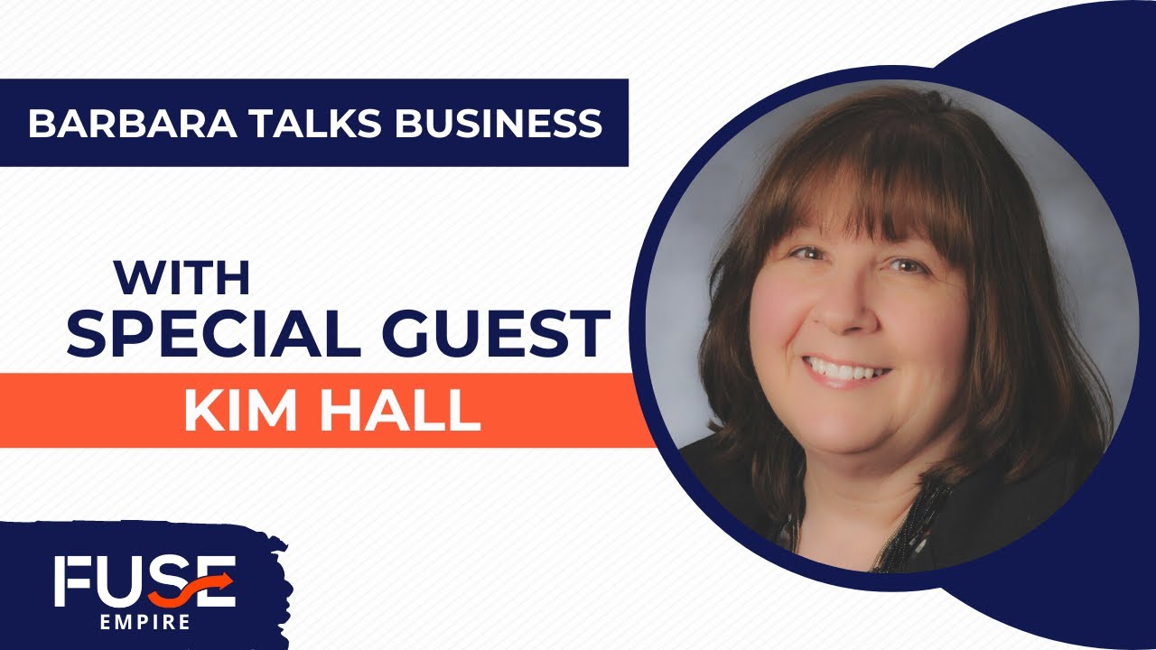 I'm LIVE with Kim Hall of ServingYOU on the Barbara Talks Business ...