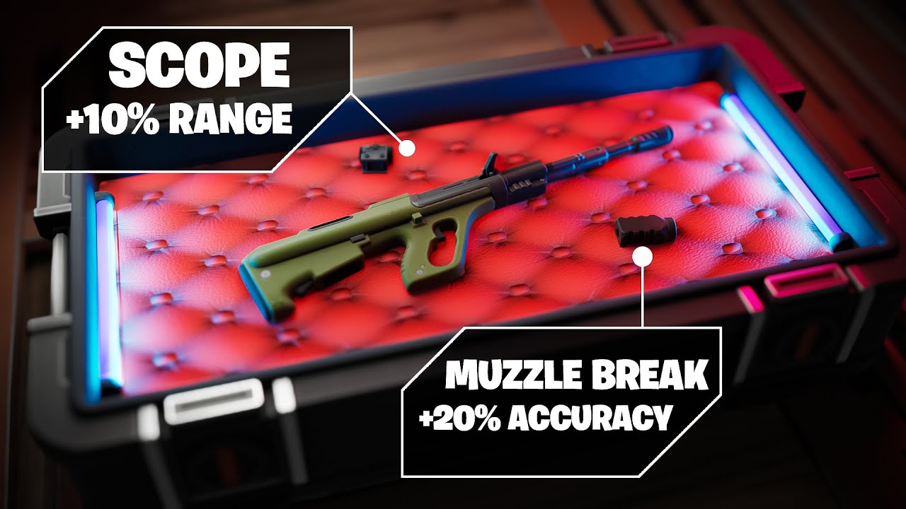 Fortnite Season 4 Weapon Mods Explained + Best Setup For Each Weapon ...