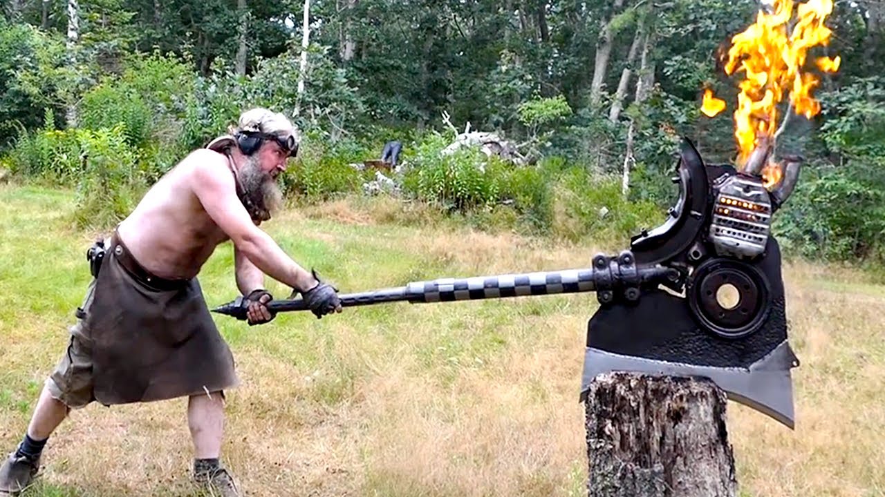 HACHA GIGANTE - YouTube