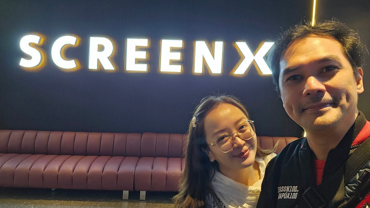 Watching Wicked for Good in ScreenX : SM Mall of Asia - YouTube