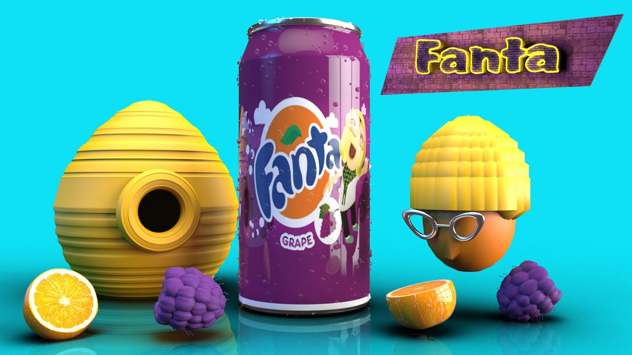 Fanta commercial animation - YouTube
