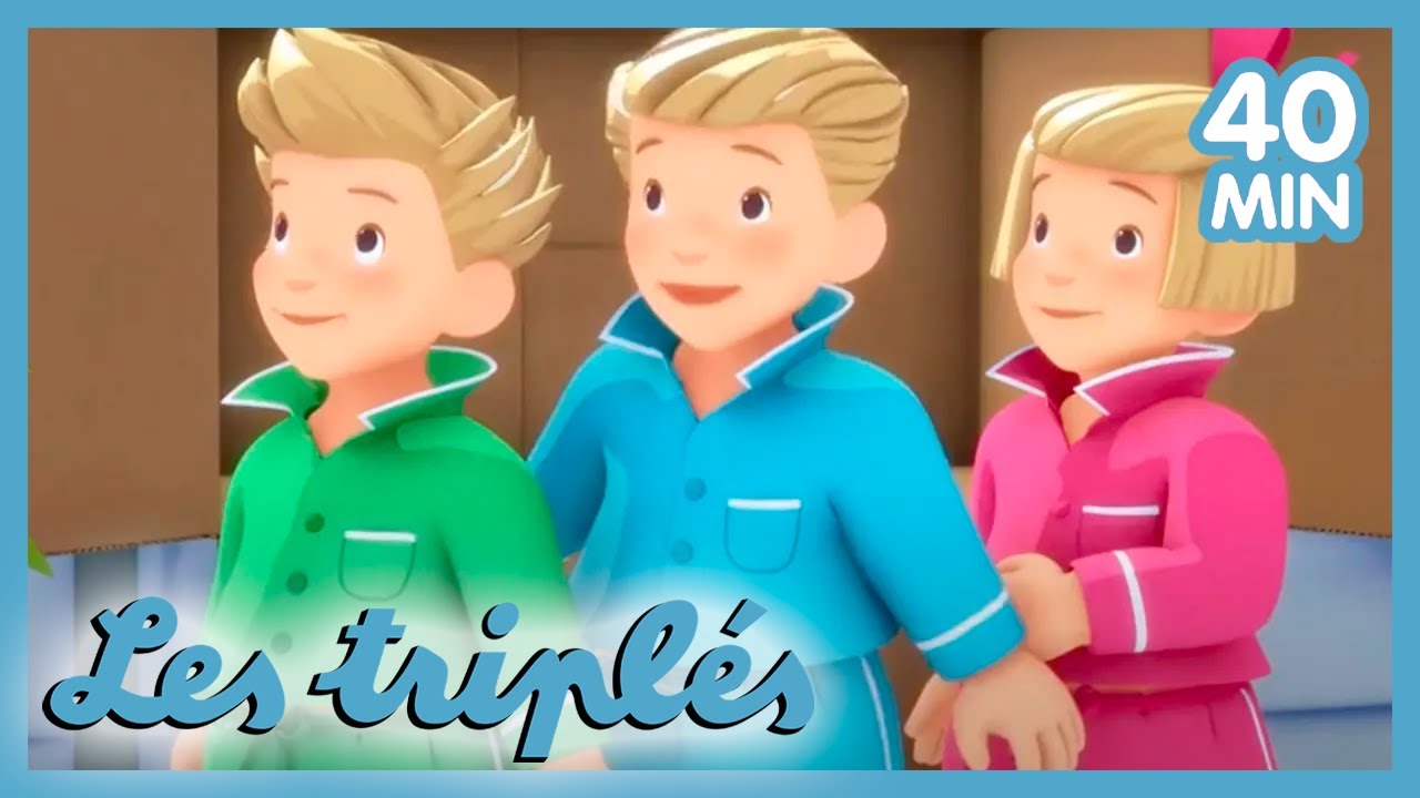 💙 Nouvelle compilation 2025 HD 💙 Les Triplés Officiel｜Dessin Animé pour enfant - YouTube