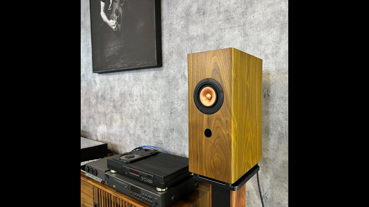 Clip test loa toàn dải 12cm Markaudio Alpair 7MS - YouTube