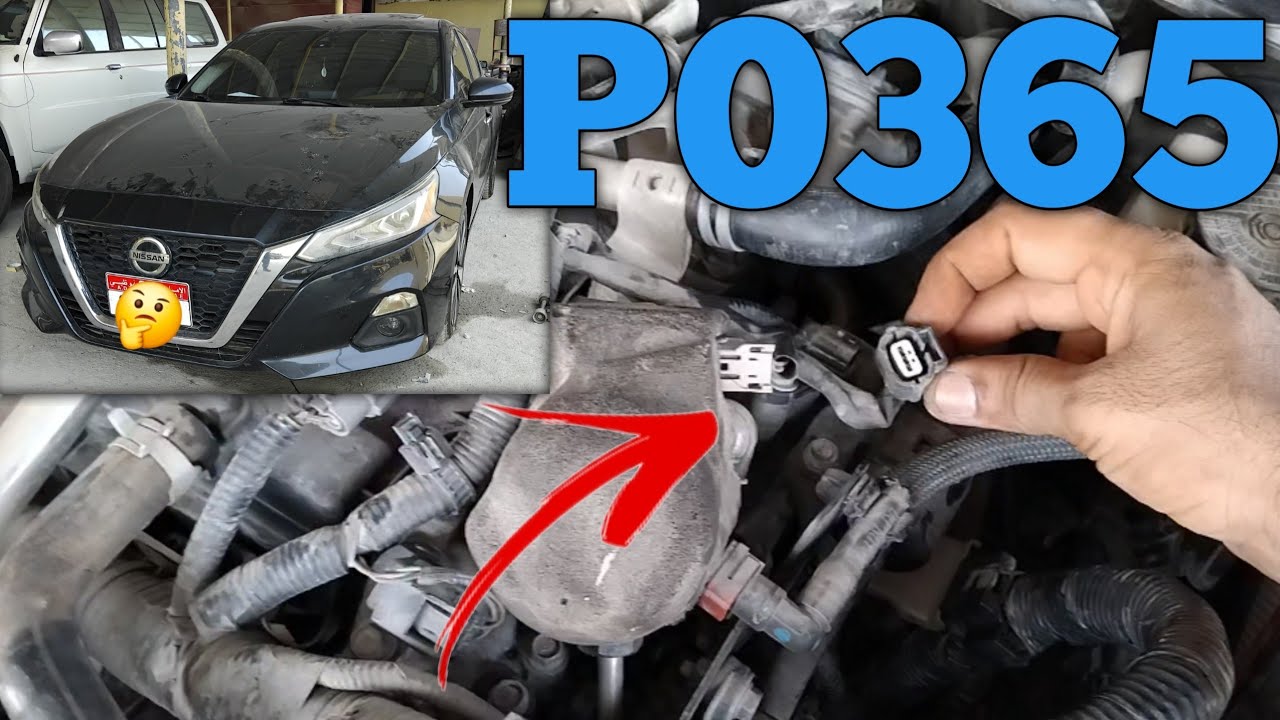 P0365 Camshaft position sensor B bank1 || Nissan Altima - YouTube