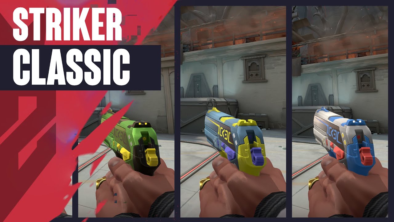 Striker Classic Skin (Striker Collection) Showcase - Valorant Battle ...