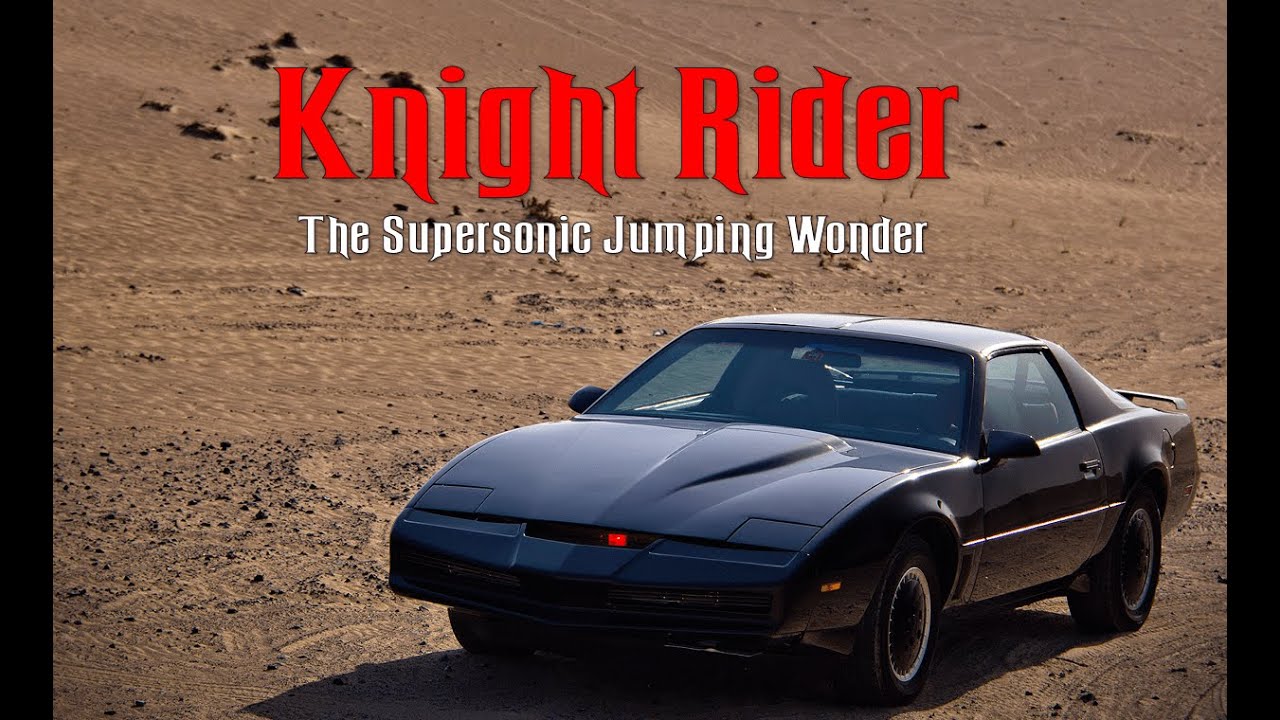 "Rocketing Through the 80s: KITT - The Supersonic Jumping Wonder of ...