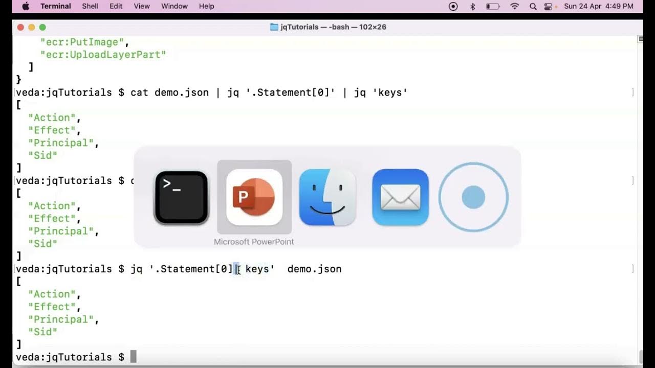 Jq Command Tutorials Video 18 Functions And Pipes By Narendrap Youtube