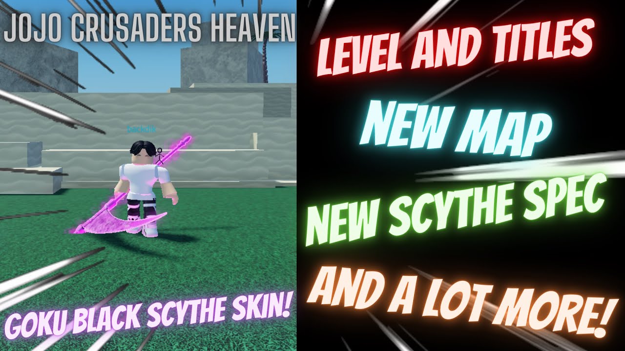 [Jojo: Crusaders' Heaven] all informations about the new huge update in ...