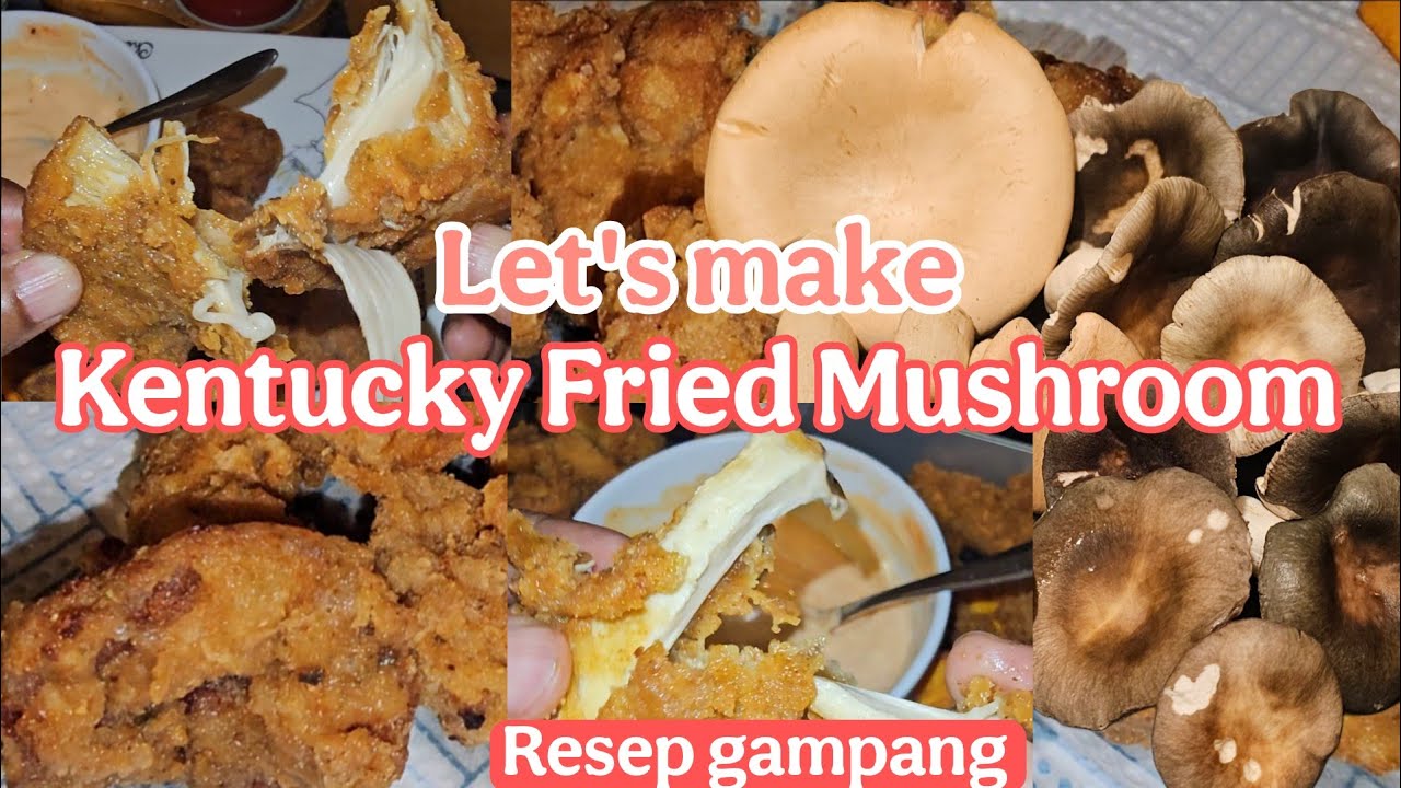 Masak Kentucky Fried Mushroom 😋 - YouTube