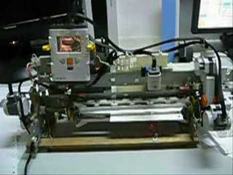 Lego NTX paper folding machine - YouTube