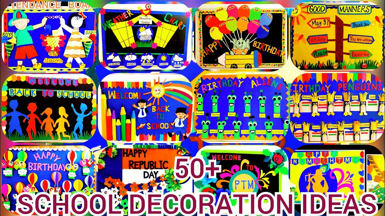 50 School Decoration Ideas 50 Bulletin Board Decoration Ideas For 50-school-decoration-ideas-50-bulletin-board-decoration-ideas-for
