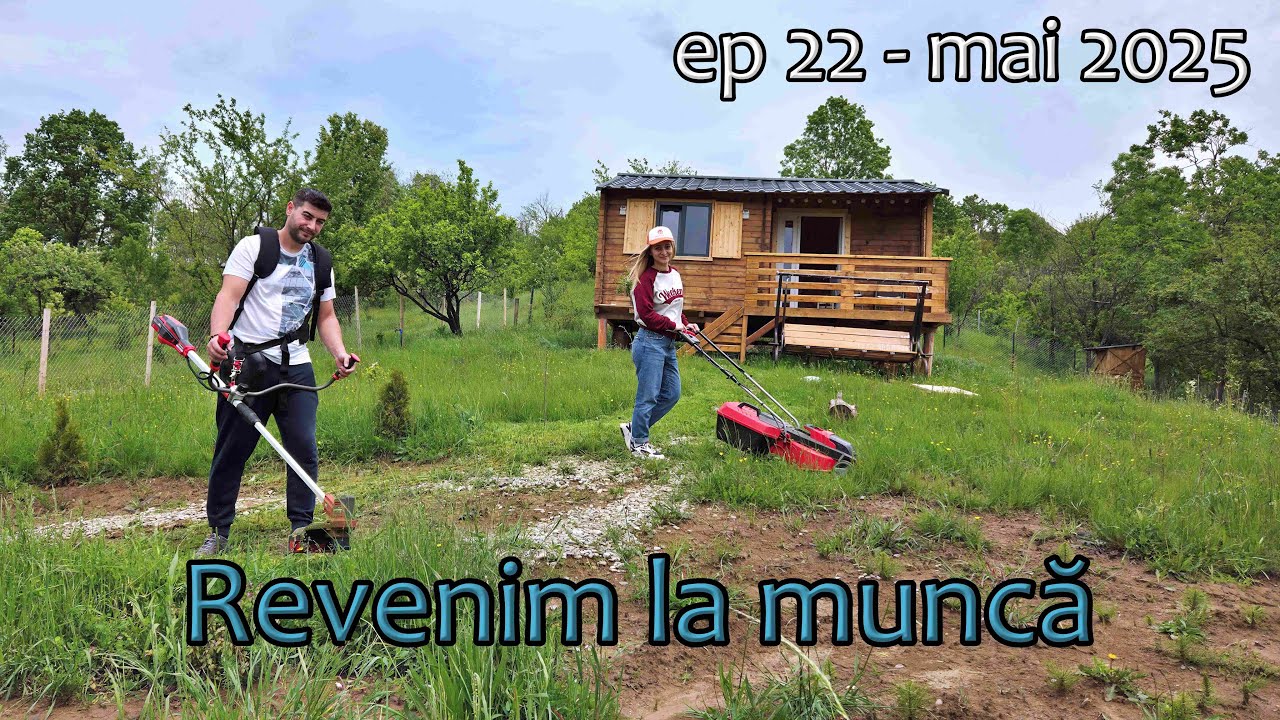 Ep. 22 - Testăm motocoasa Einhell + proiecte de primăvară la cabana de ...