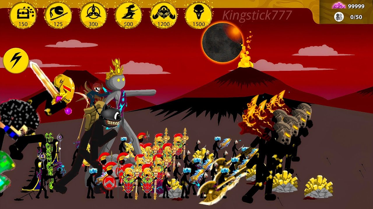 NEW UPDATE X999 SKINS OF UNITS VS X999 FINAL BOSS | STICK WAR LEGACY ...